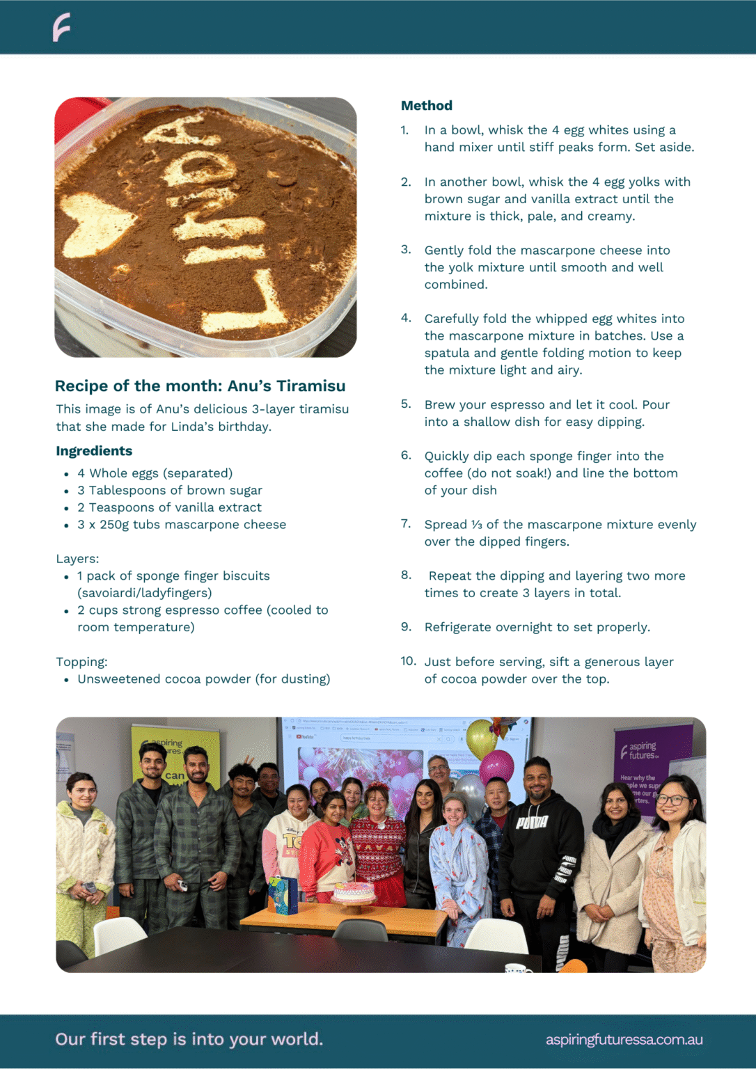 Newsletter August 2025 – aspiring futures